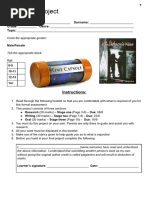 2025 Grade 8 Drama Answers or Responses | PDF