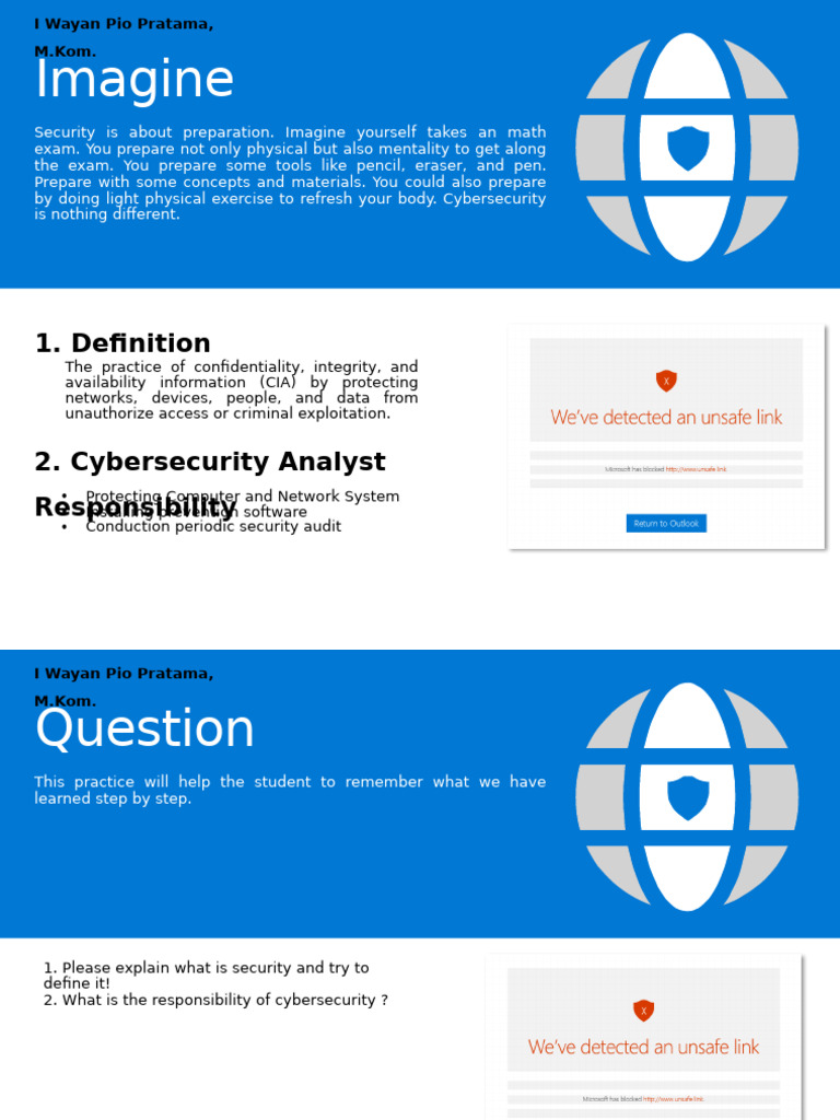 Cybersecurity. | PDF | Computer Network | Internet Protocols
