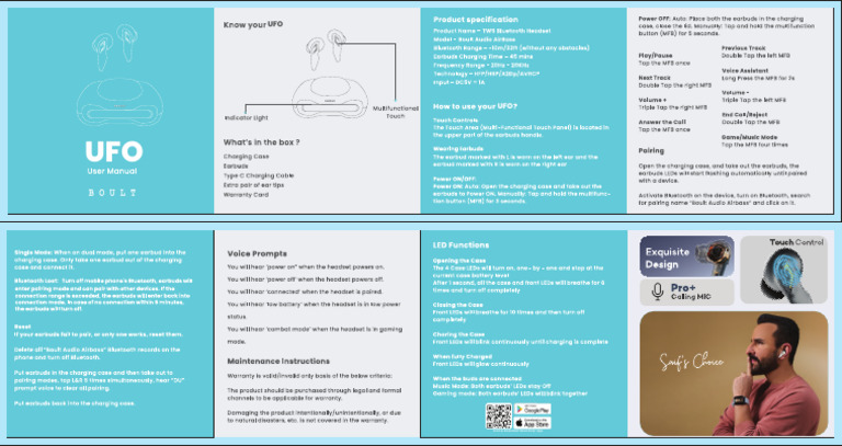 UFO Manual NE | PDF