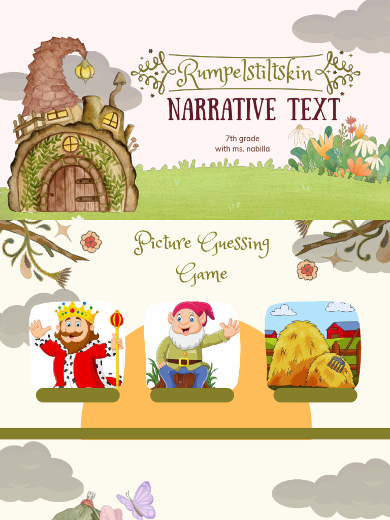 Rumpelstiltskin: A Fairy Tale Summary | PDF