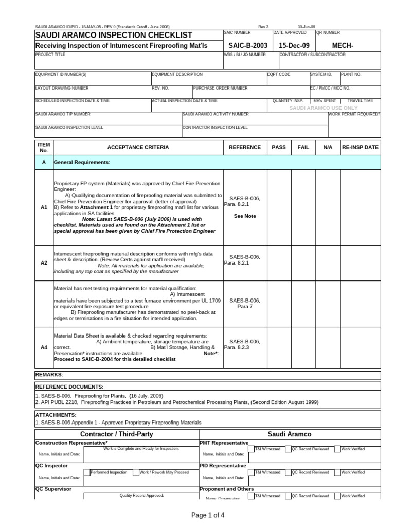 SAIC-B-2003 | PDF | Building Materials | Materials