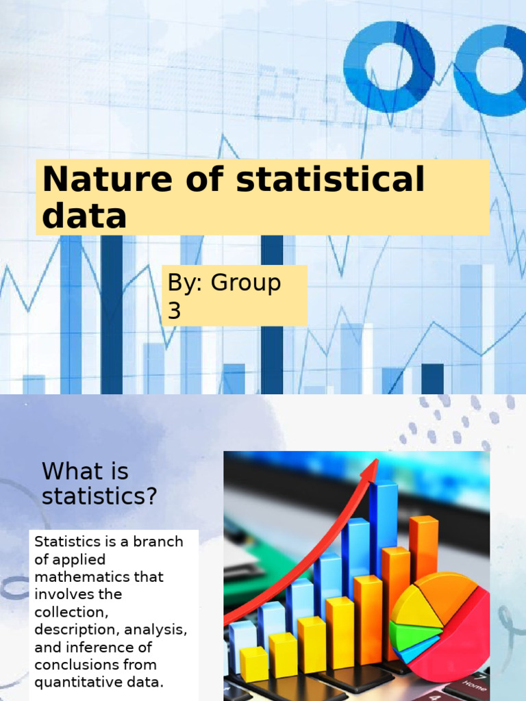 Nature of Statistical Data Group 3 | PDF | Level Of Measurement ...