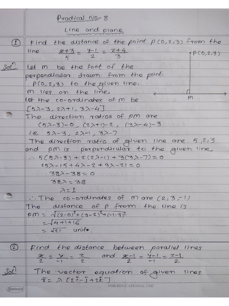 Mathematics I Prac - No.8 | PDF