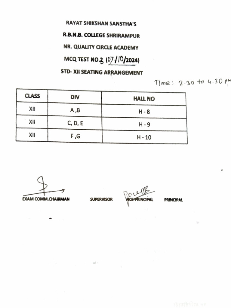 XII - Sci.MCQ Test.071024 | PDF