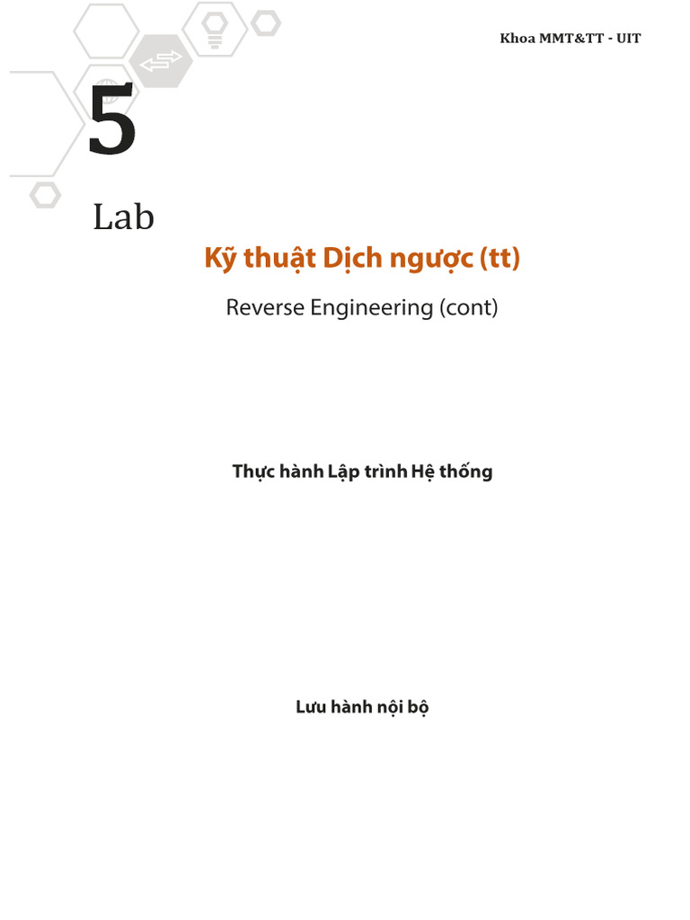 Lab05 - REVERSE ENGINEERING | PDF