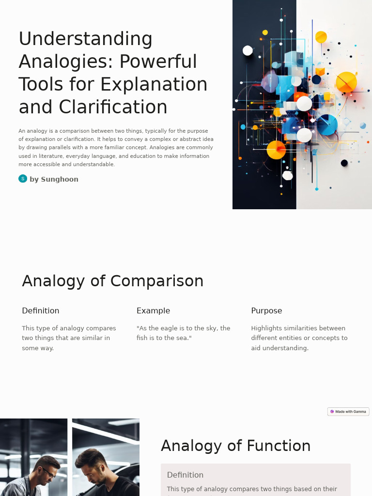 Analogy | PDF | Analogy | Concept
