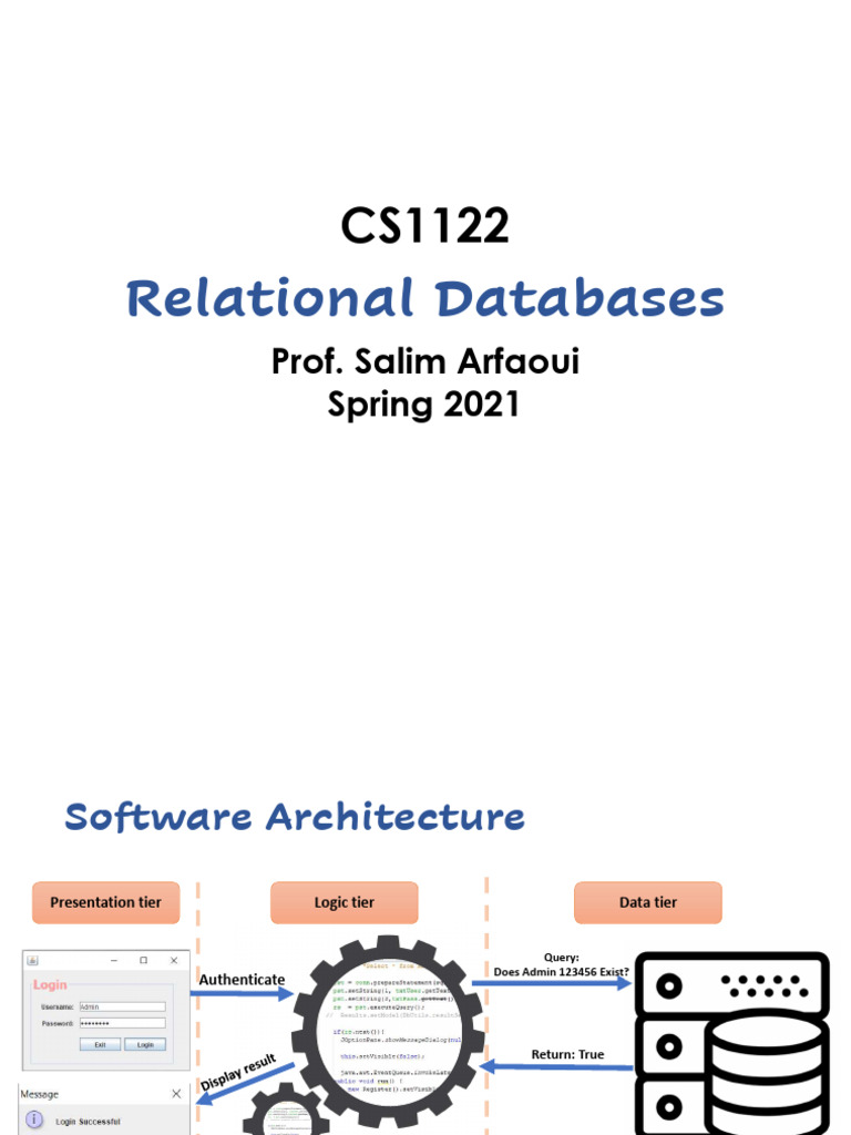 Databases | PDF | Databases | Relational Model Databases | PDF | Databases | Relational Model