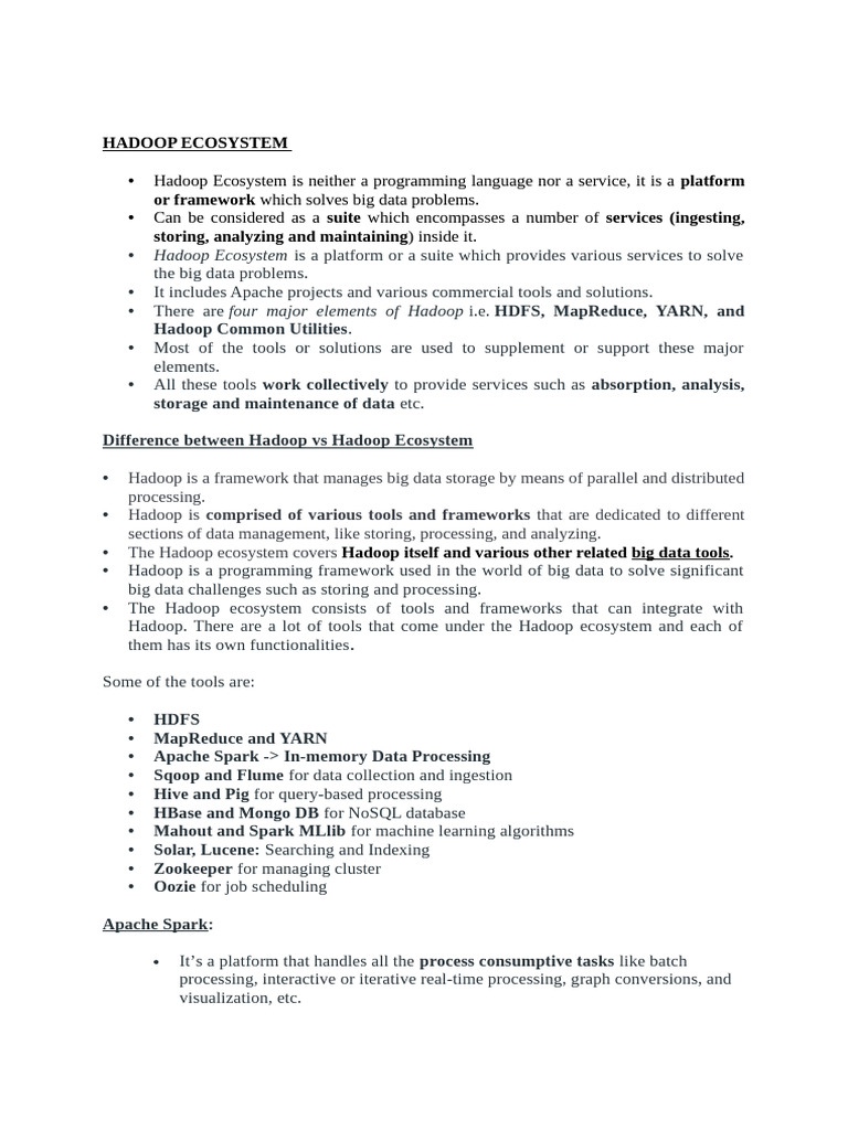 BD Notes 5 | PDF | No Sql | Apache Spark