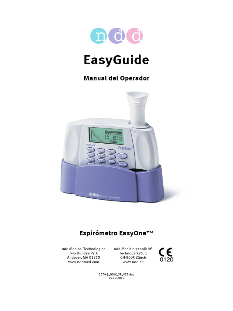 Manual EasyOne v72-ES | PDF | Impresora (Computación) | USB