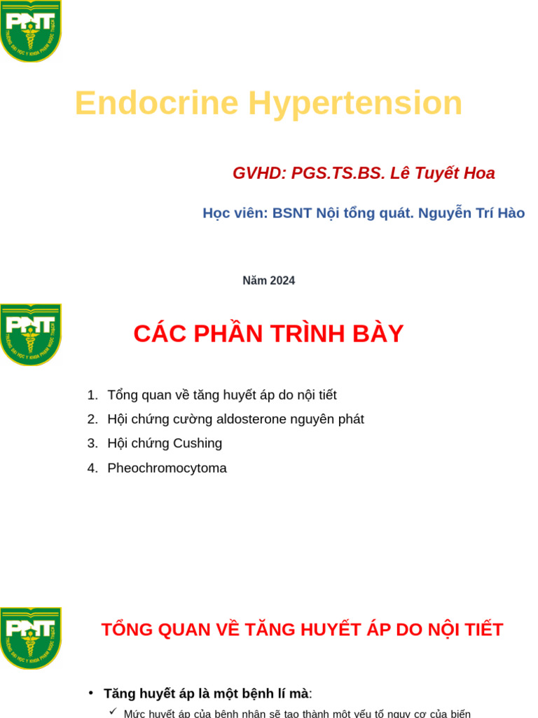 Endocrine Hypertension | PDF