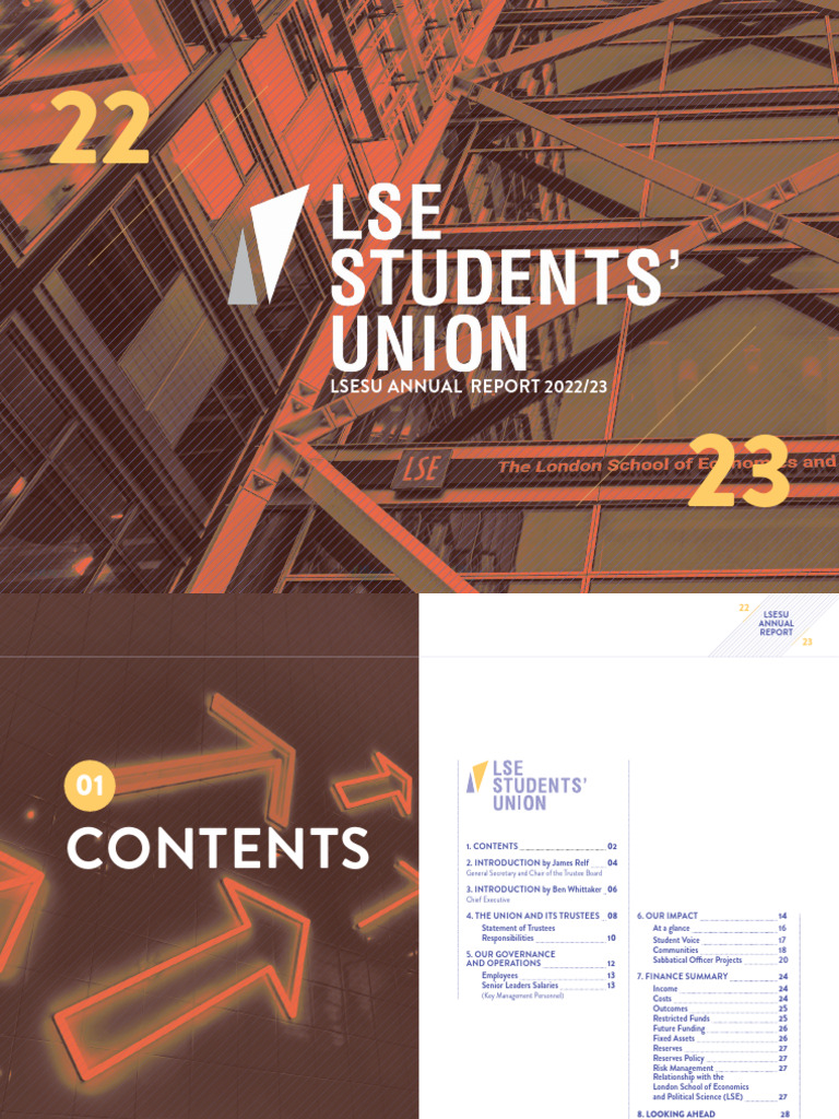 LSE Students' Union Annual Report 2022/23 | PDF | Financial Statement ...
