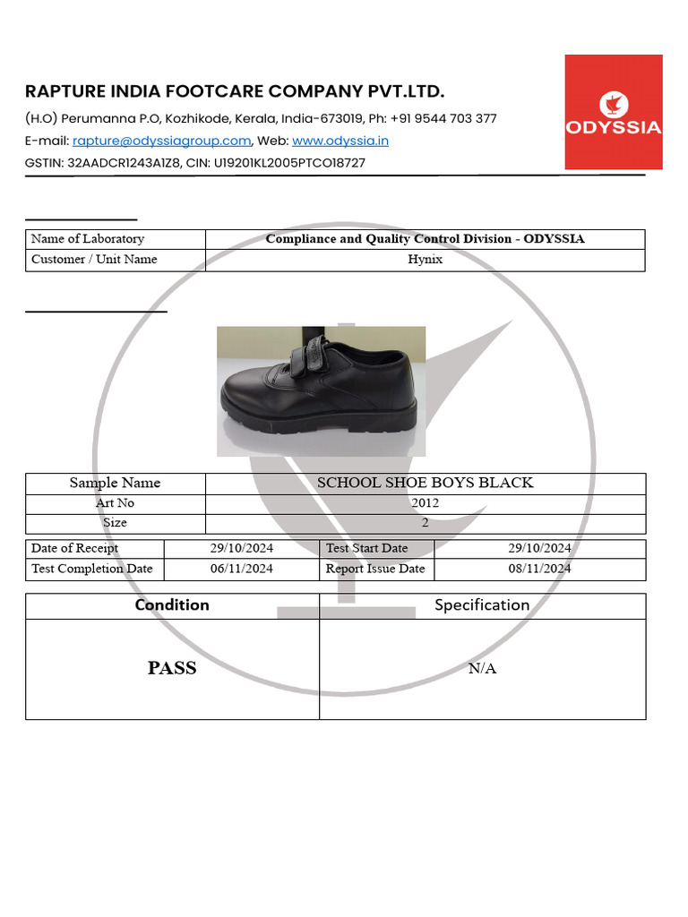 2012 School Shoe Boys - Black | PDF