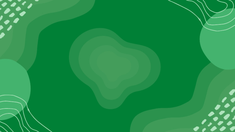 Green Minimalist Blob Desktop Wallpaper | PDF