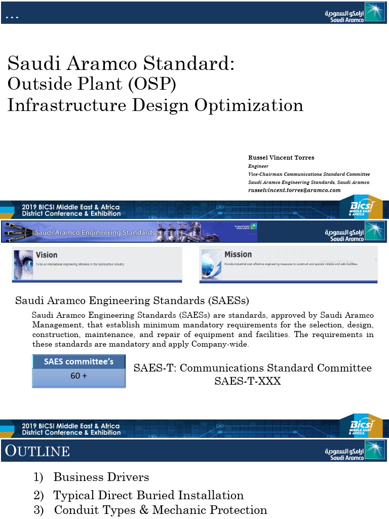 Saudi Aramco OSP Design Standards | PDF | Building Engineering | Materials