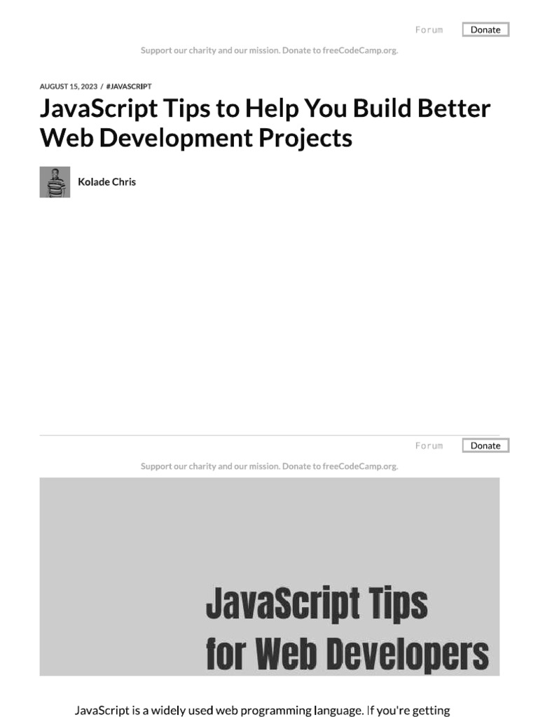 Js Tips | PDF
