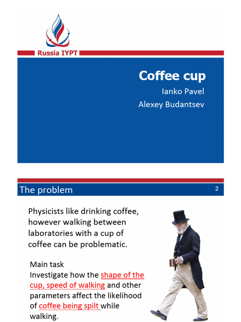 Coffee Sloshing Dynamics in Walking | PDF | Resonance | Frequency