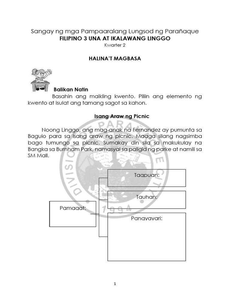 Fil3 Q2 Week1-2 | PDF