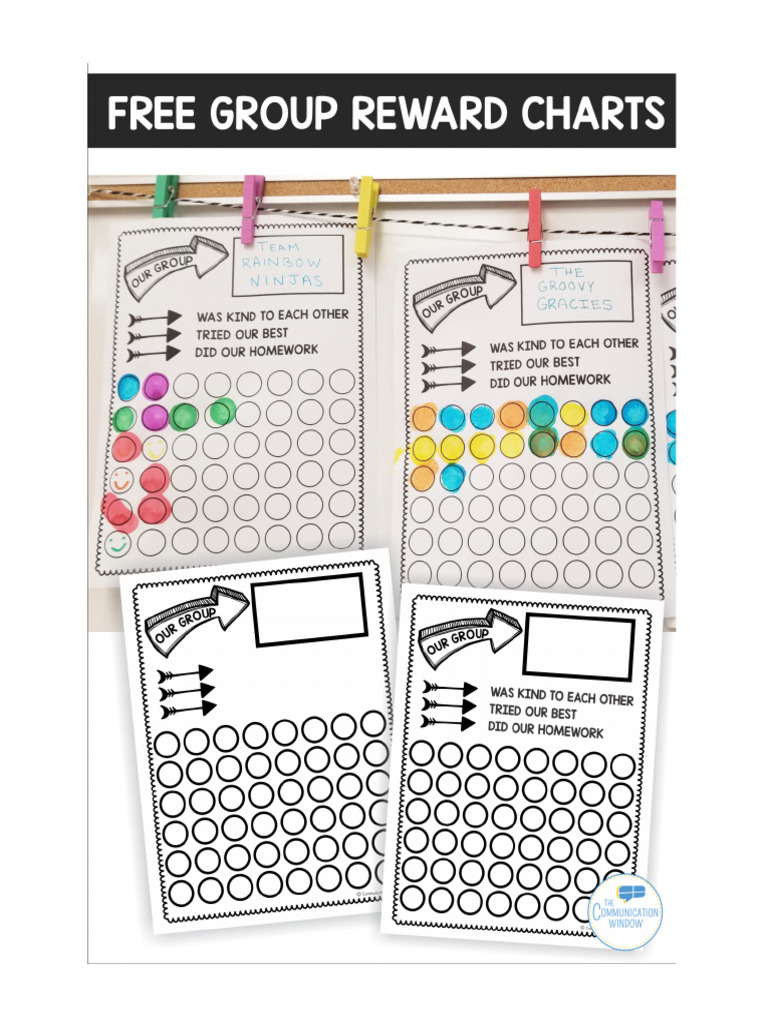 FreeGroupRewardCharts 1 | PDF