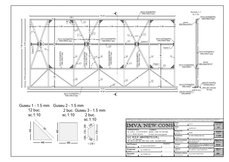 R01 Plan Panou Publicitar - 15 | PDF