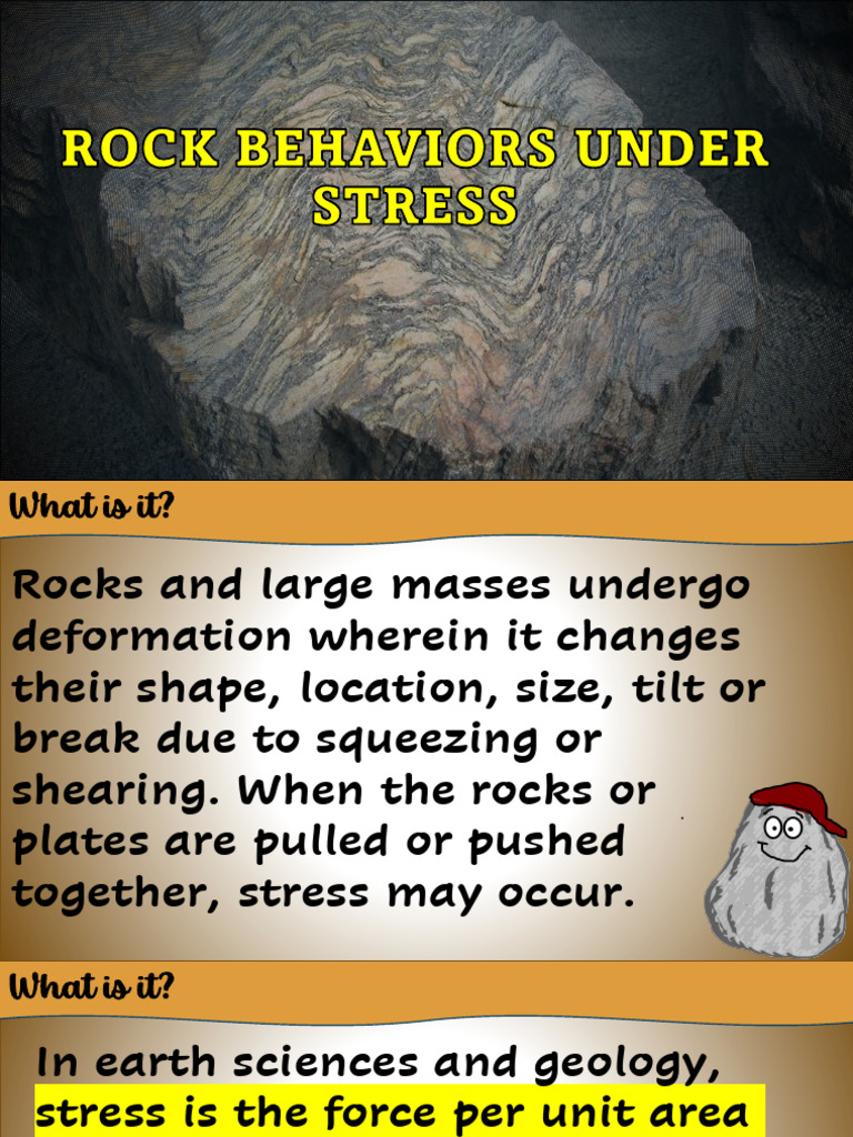 Q2 Module5 Rock Stress Lecture | PDF | Fault (Geology) | Stress (Mechanics)