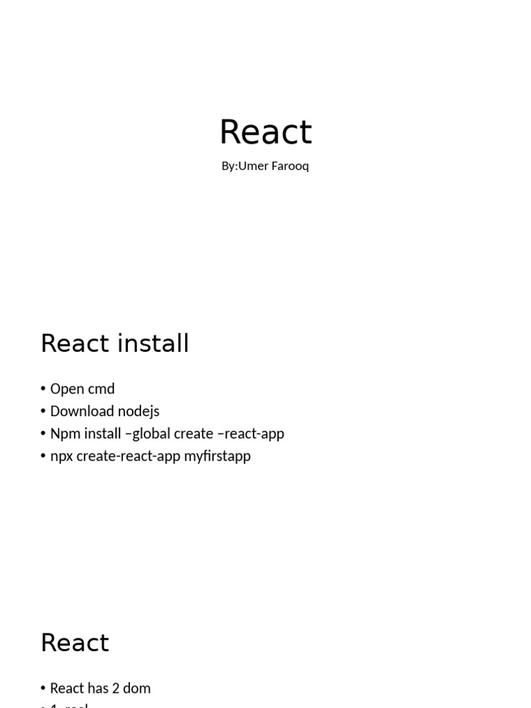 React | PDF