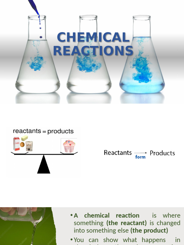 Chemical Reactions | PDF