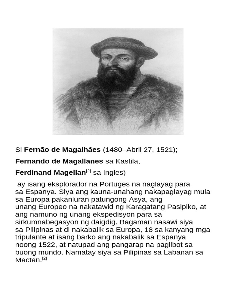 Kipot Ni Magallanes | PDF