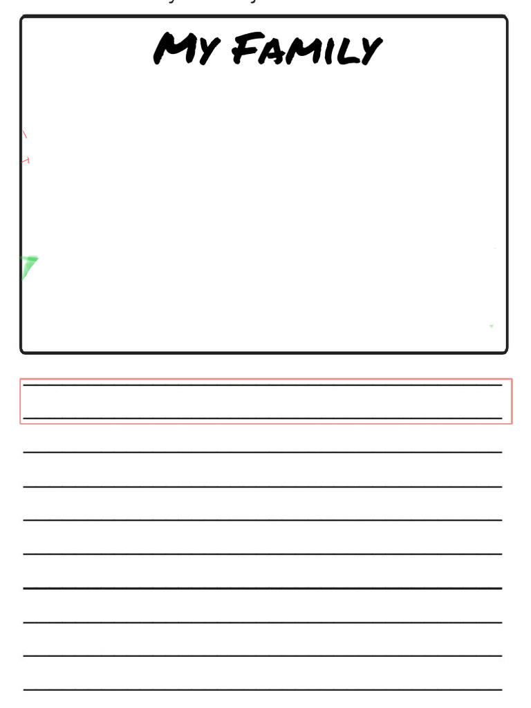 My Family Writing_19th Sept 2021 2 | PDF