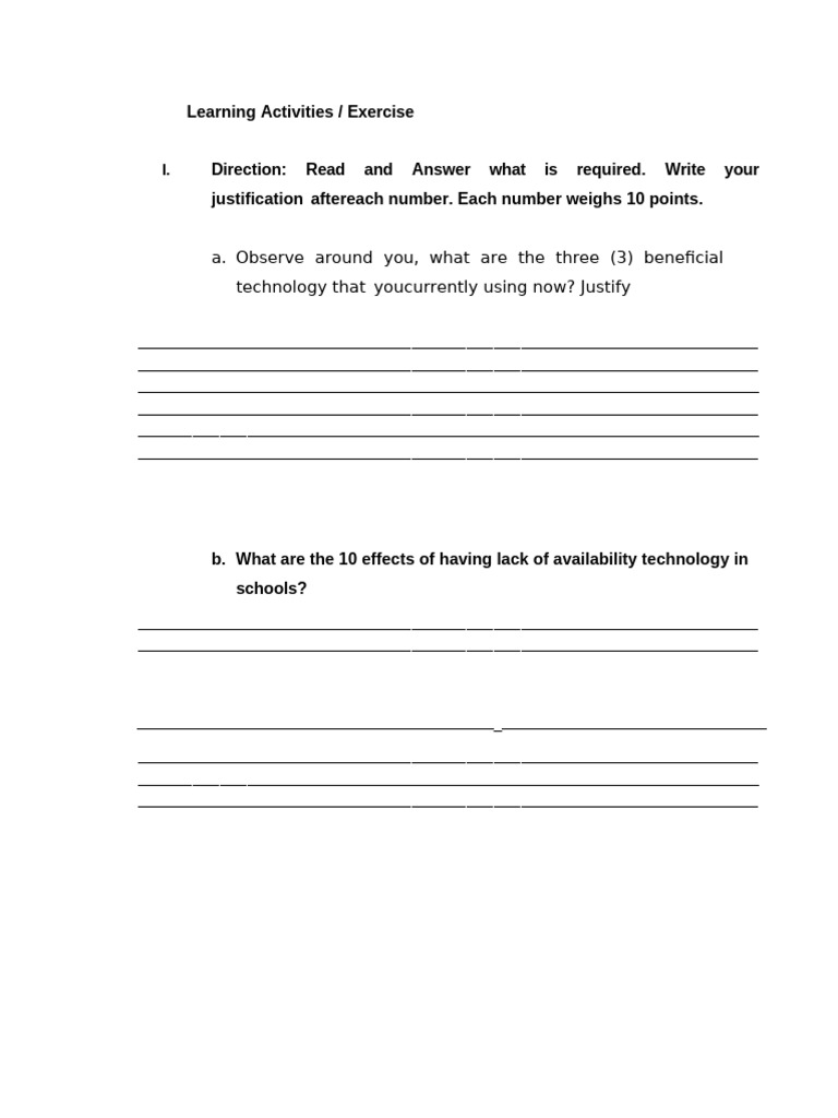 Ttl 2 Activities | PDF | Knowledge | Learning