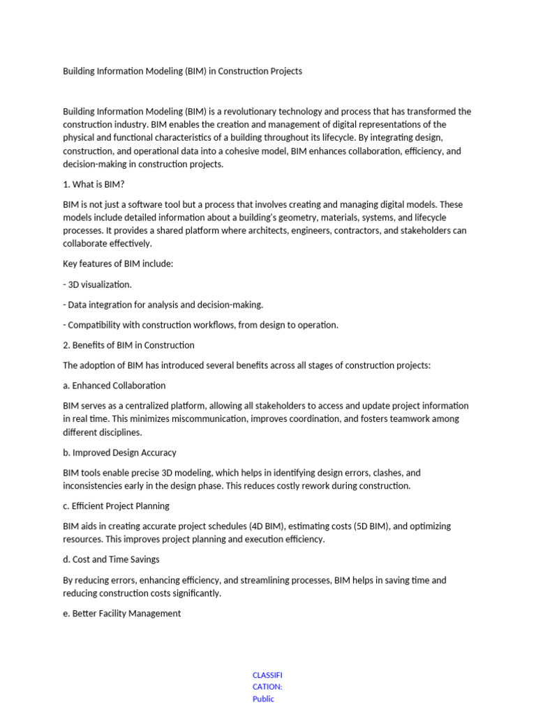 Building Information Modeling | PDF | Building Information Modeling | Engineering