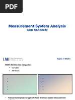 Gage R R-Attribute Study Template | PDF | Accuracy And Precision ...