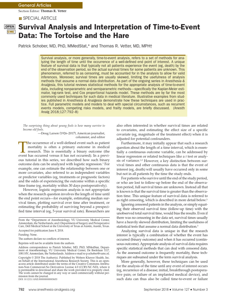 Survival Analysis and Interpretation Of.32 | PDF | Quantitative ...