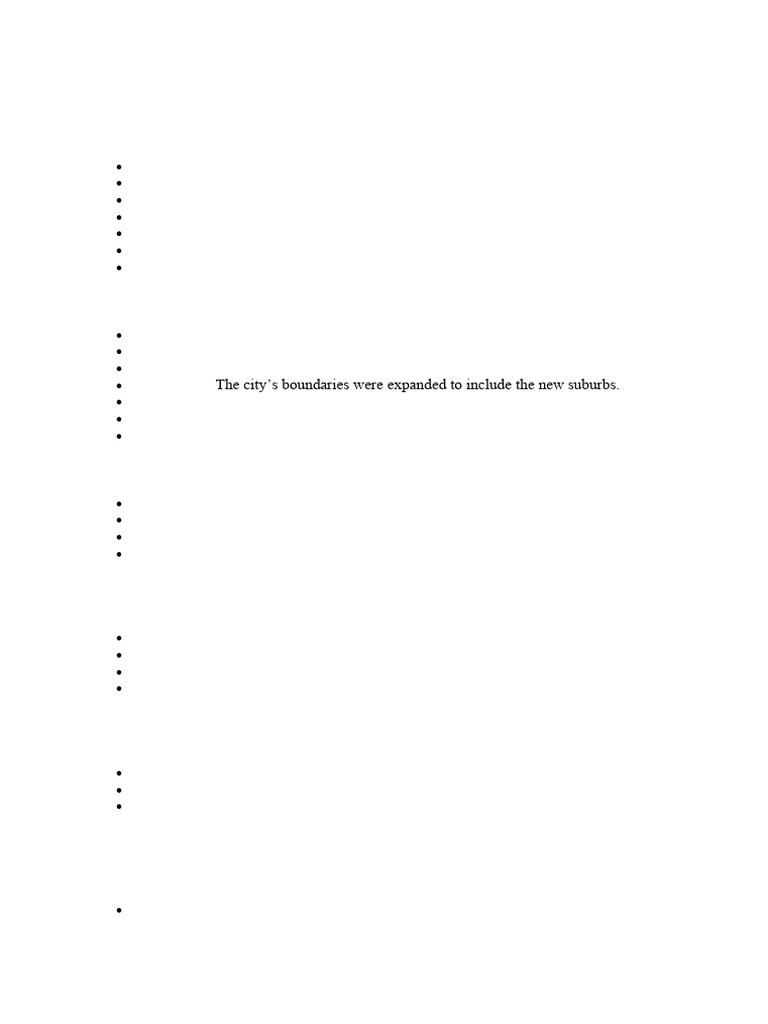 Vocabulary For Describing Maps | PDF | Suburb | Adjective