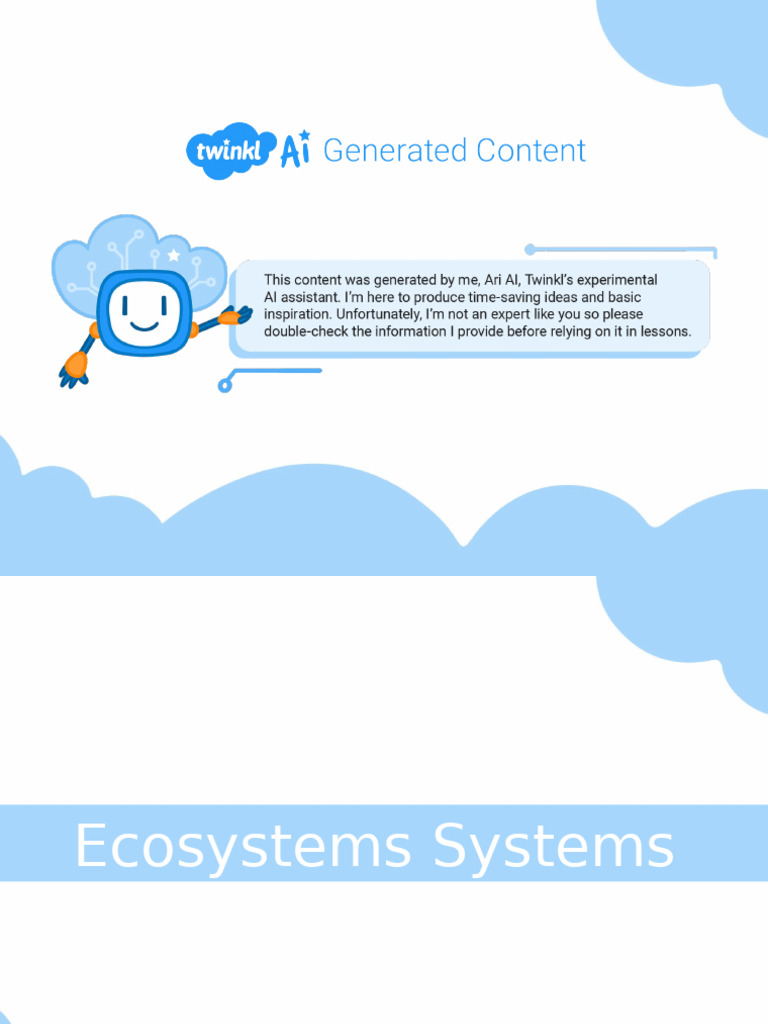 Ecosystem Quiz for Kids | PDF