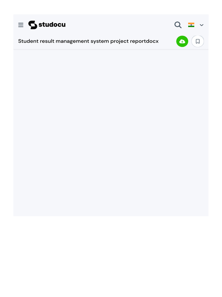 Student Result Management System Project Reportdocx - A Report On ... Student Result Management System Project Reportdocx - A Report On ...