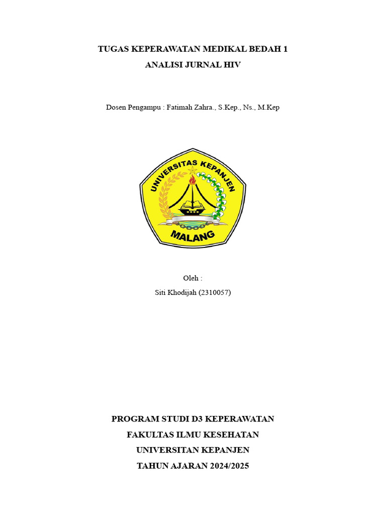 Analisis Jurnal KMB Ocha | PDF