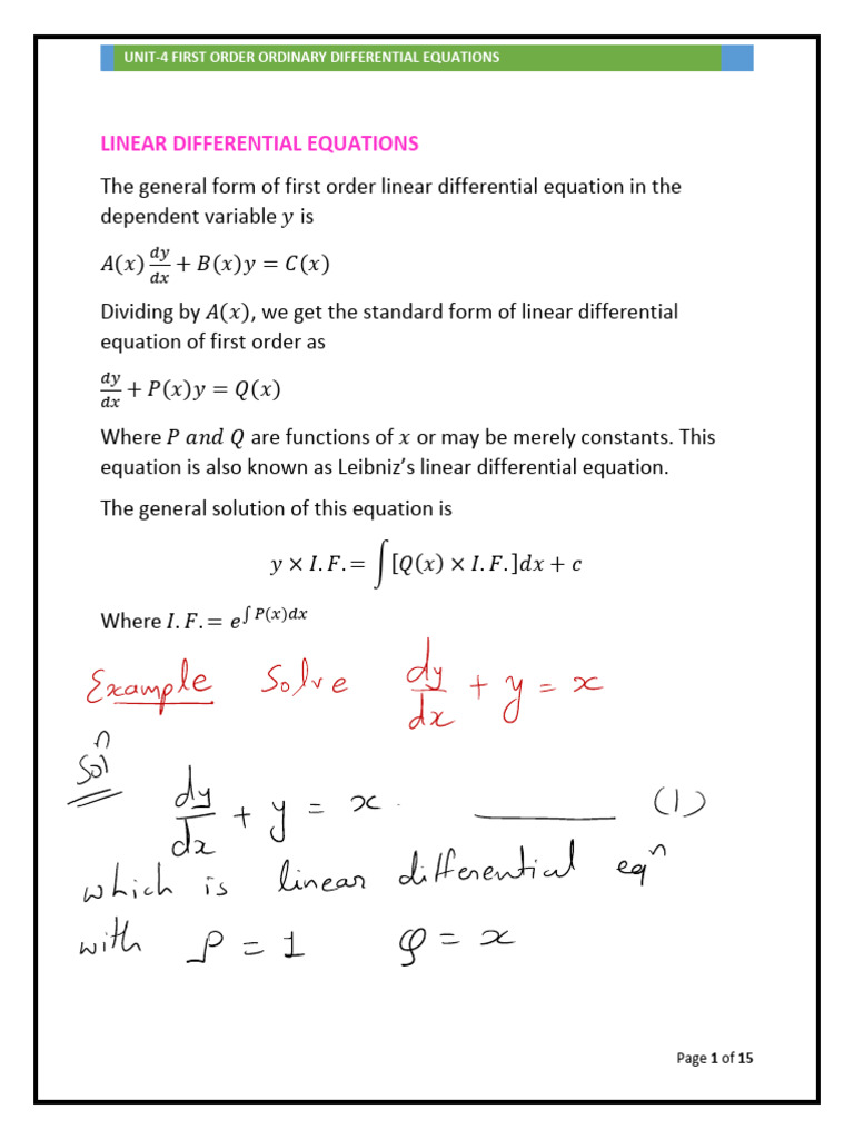 Unit-4 Lecture 5 | PDF