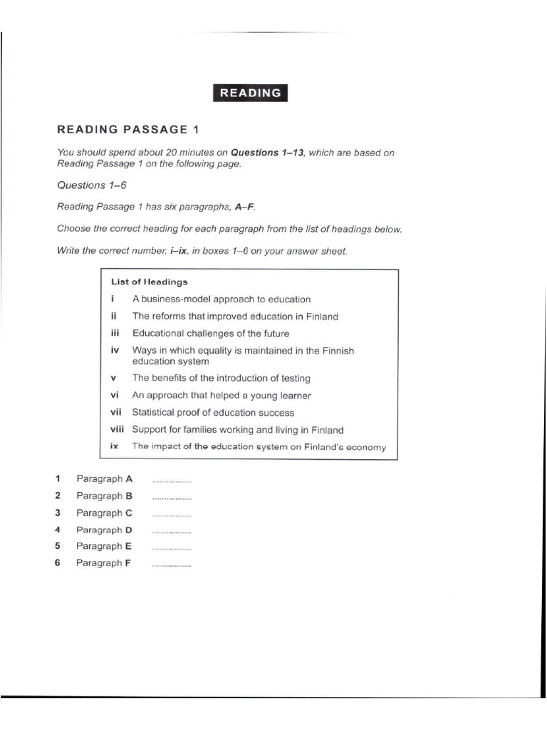 Ielts Reading | PDF