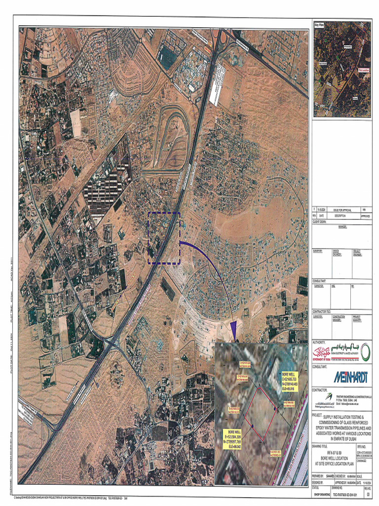 Project Key Plan Drawing and Details | PDF
