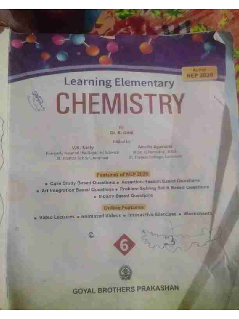 Chemistry Class 6 | PDF