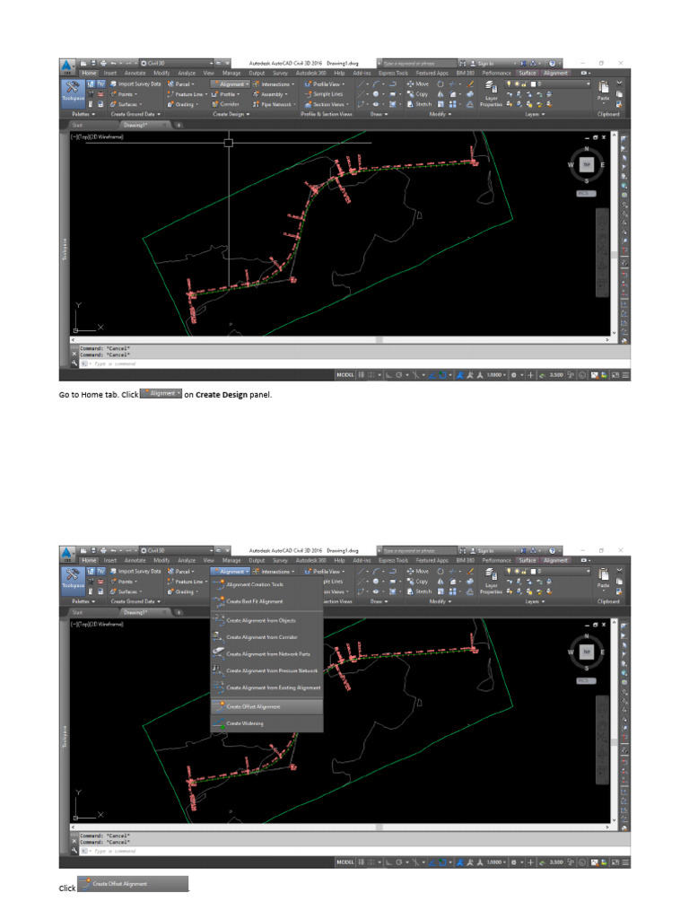 Creating Alignment Offset | PDF Creating Alignment Offset | PDF