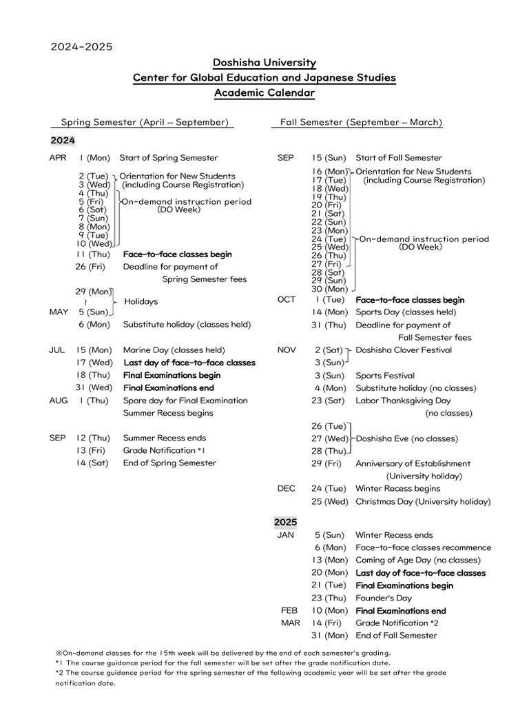 Academic CalendarEN 2024-2025 | PDF | Academic Term | Holidays