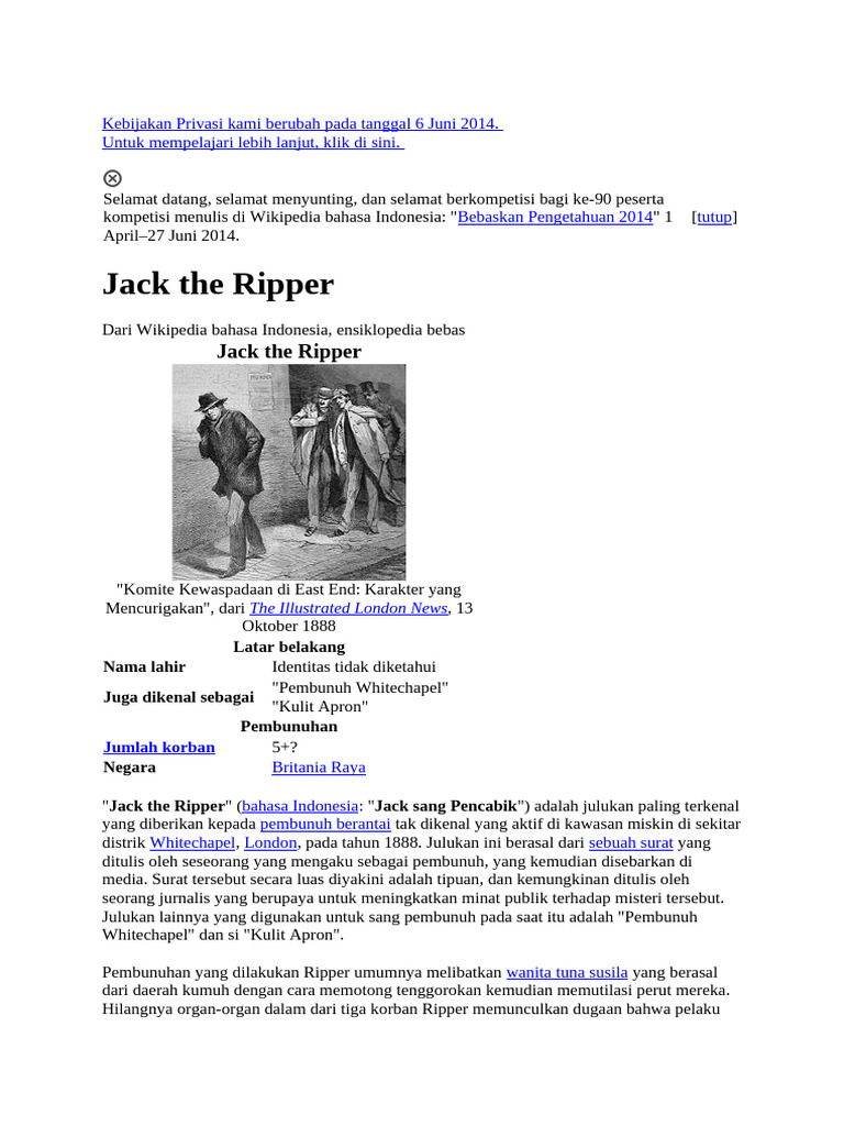 Jack The Ripper | PDF