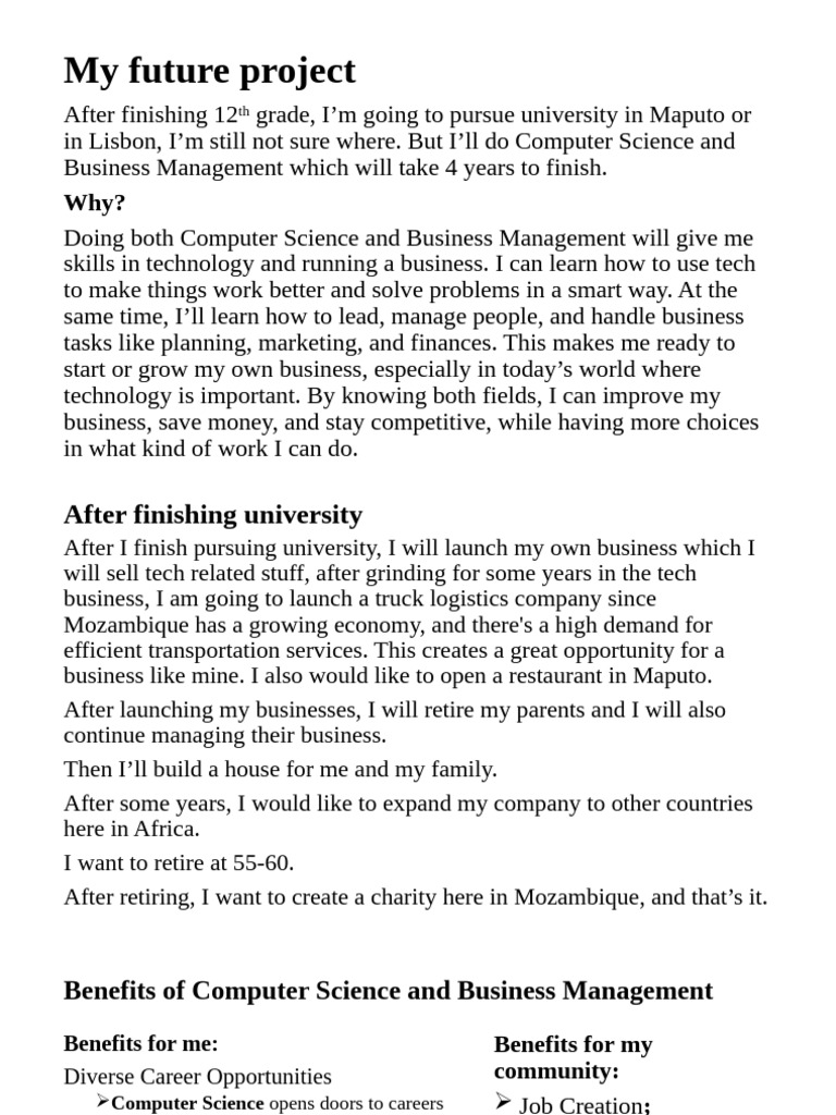 Future Project 2 | PDF