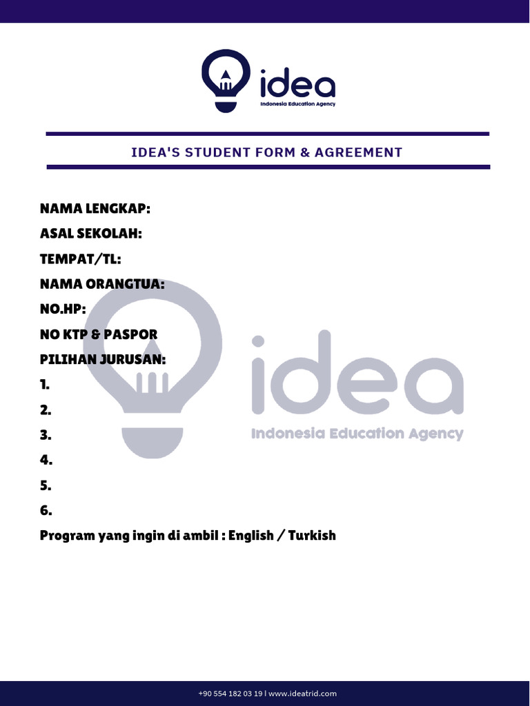 Idea Form & MoU PDF | PDF