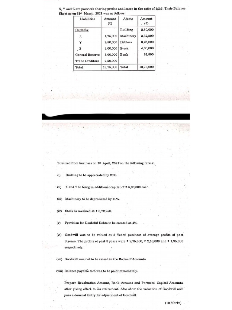 Accounts Test | PDF