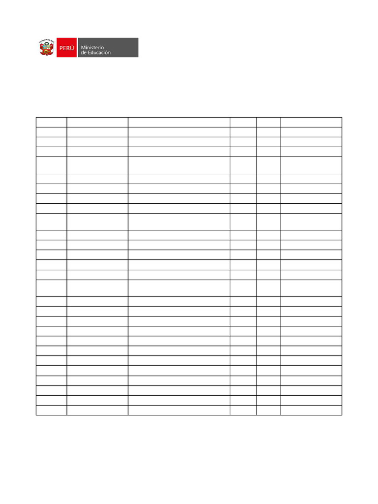 2do Sec Nomina | PDF