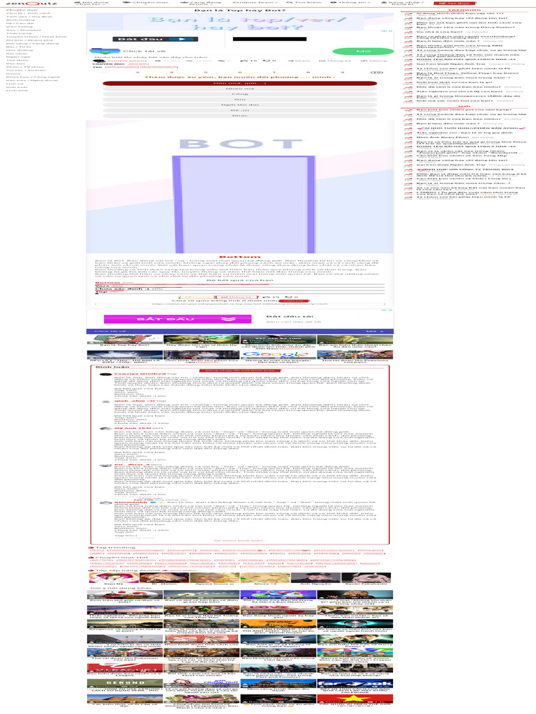 Bạn Là Top Hay Bot ?ZunNiie Adams | PDF