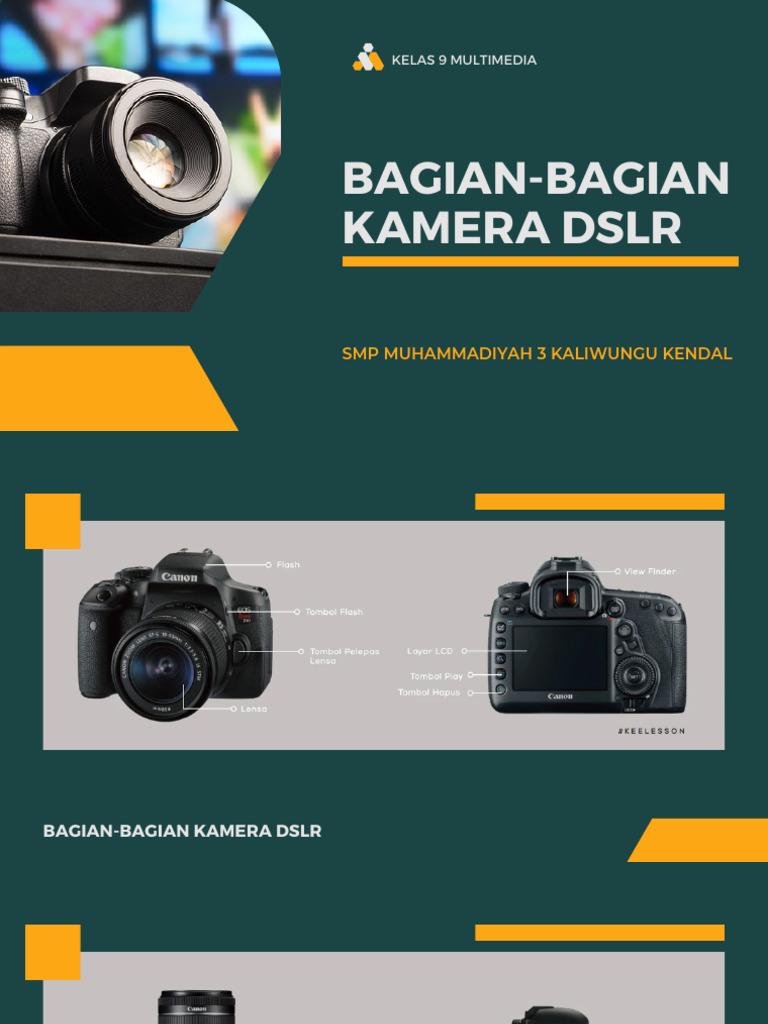 Bagian-Bagian Kamera DSLR | PDF