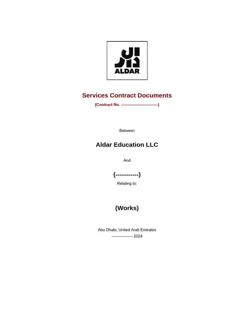 Appendix F. Small Works Agreement | PDF | Indemnity | Employment